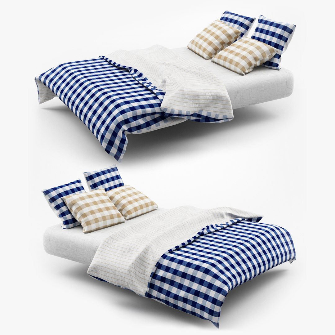 Bed Linen 3d Model