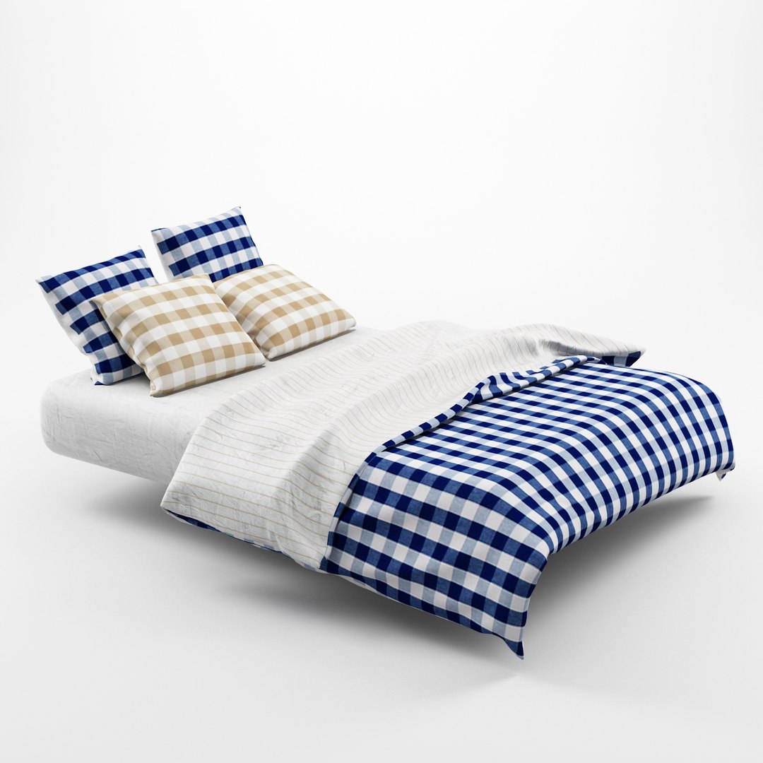 Bed Linen 3d Model