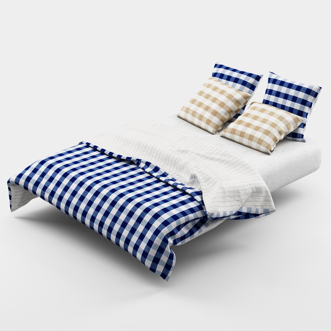 Bed Linen 3d Model