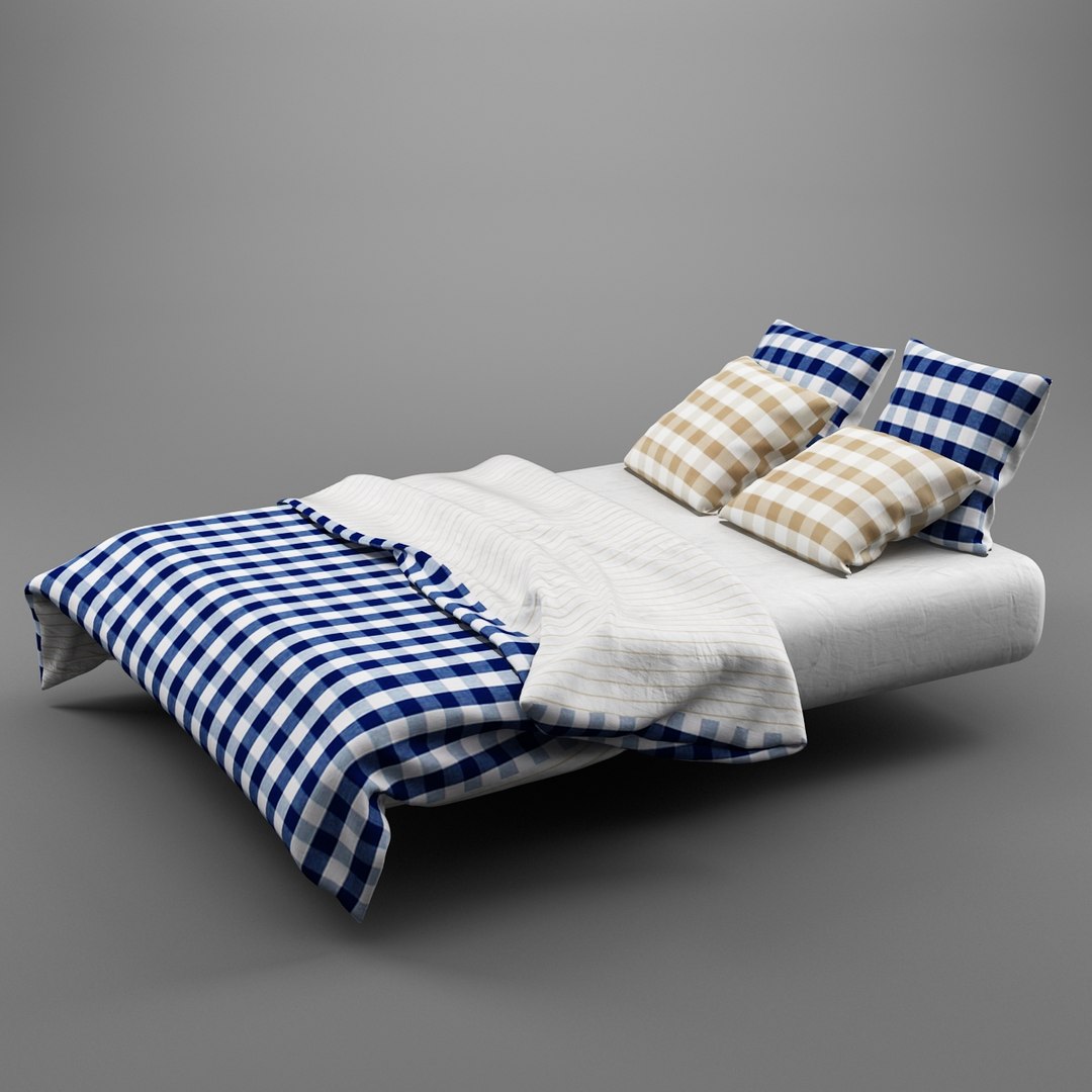 Bed Linen 3d Model