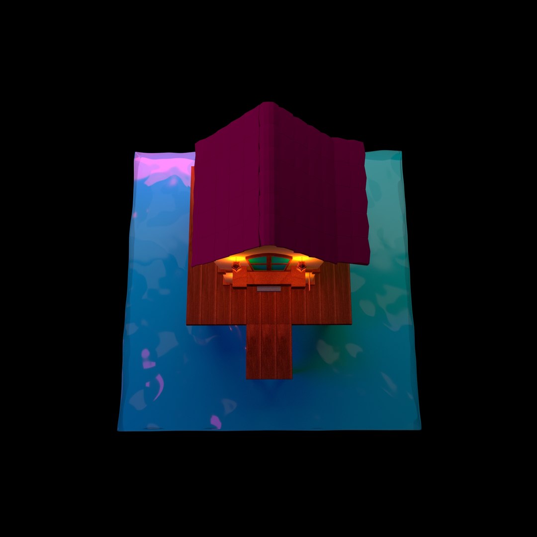 3D Water House - TurboSquid 1806532