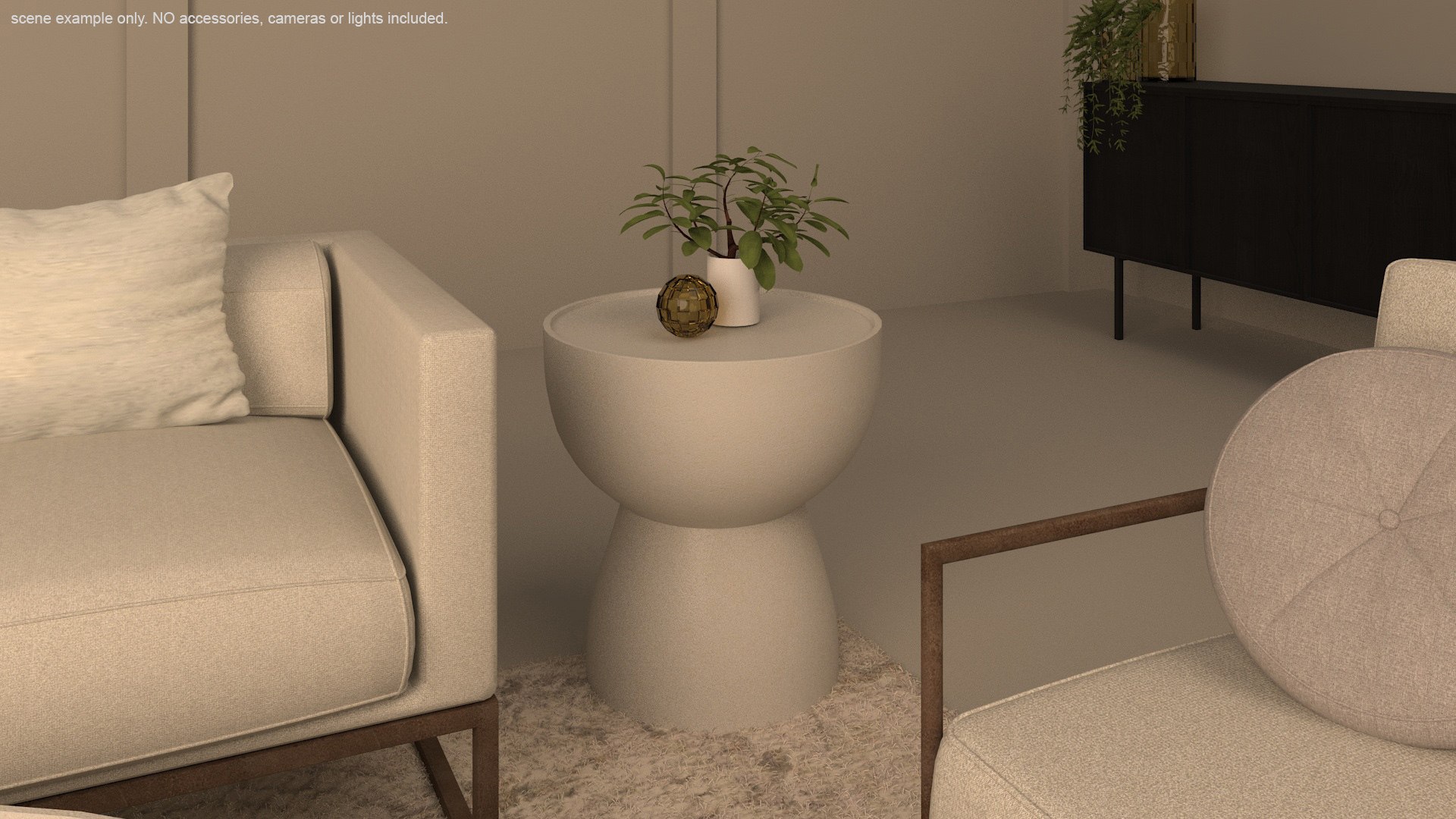 Maria Side Table By Rove Concepts 3D Model - TurboSquid 2128801