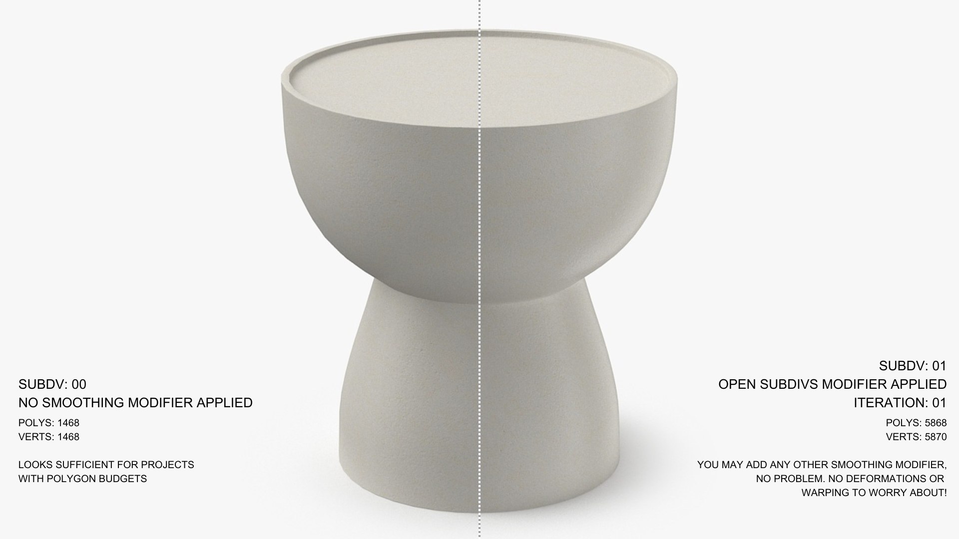 Maria Side Table By Rove Concepts 3D Model - TurboSquid 2128801