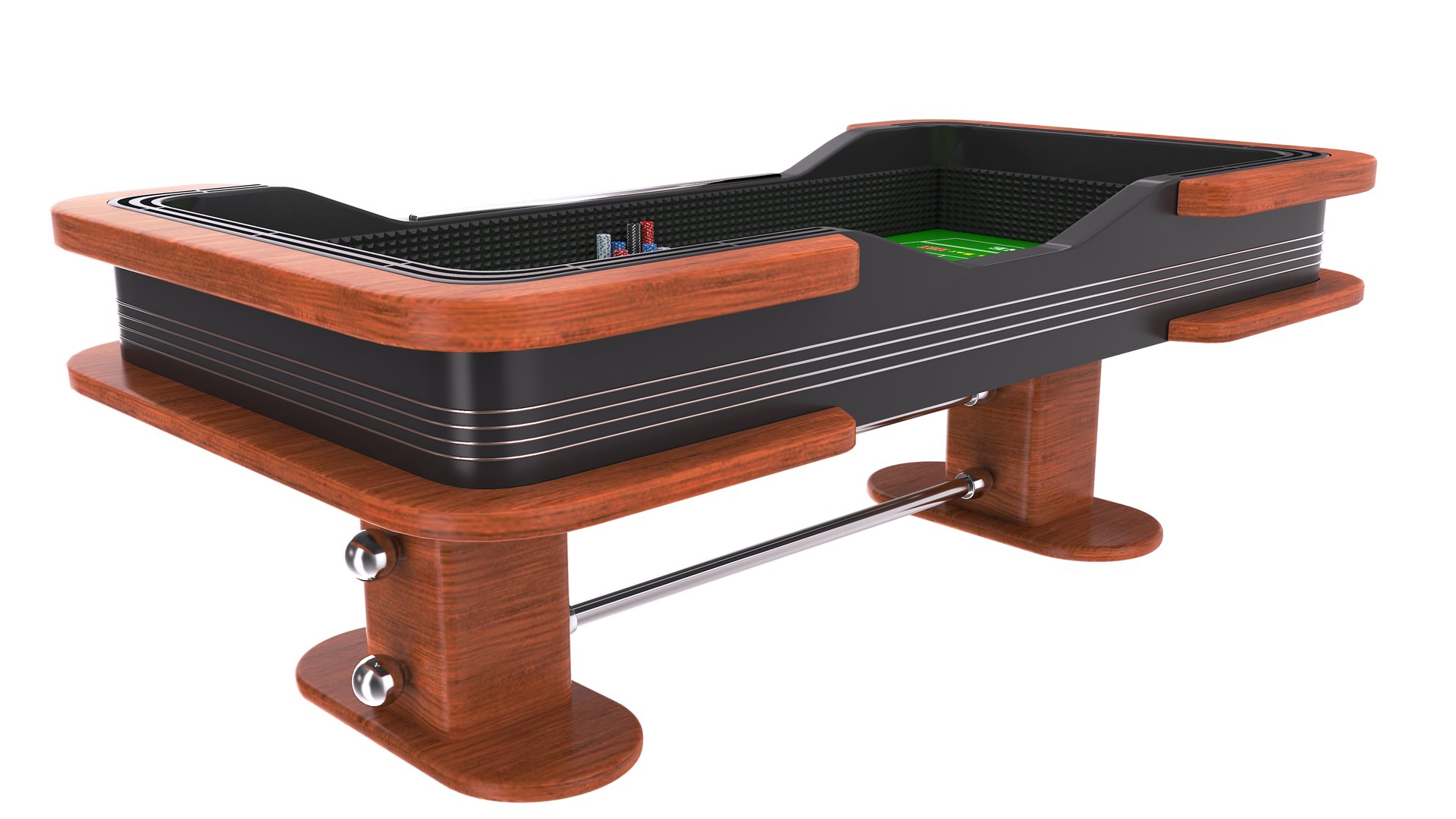 3D Model Craps Table - TurboSquid 1879395