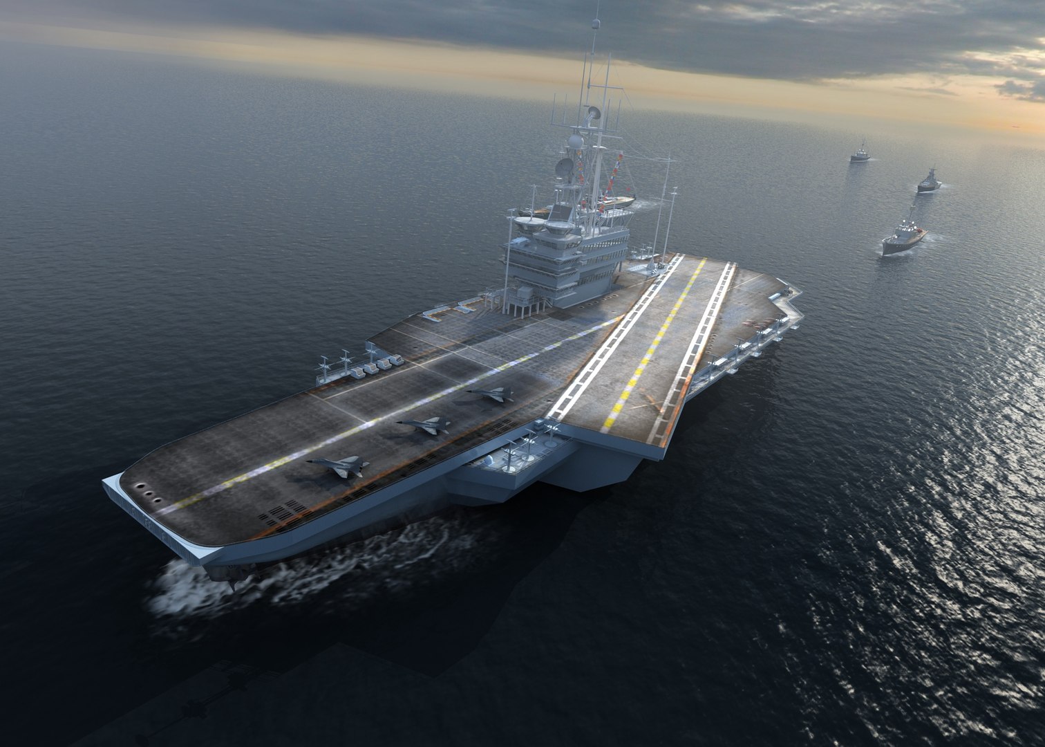 Aircraft Carrier 3D Model - TurboSquid 1702537