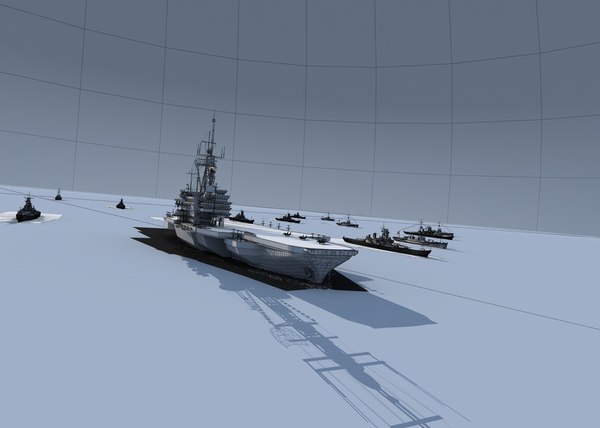 Aircraft carrier 3D model - TurboSquid 1702537