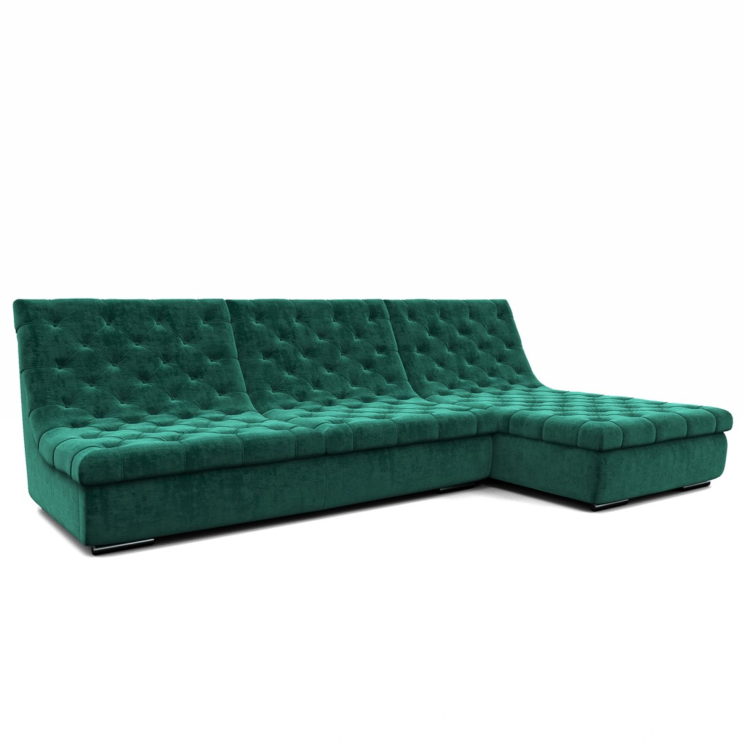 3D Monblan-ottoman - TurboSquid 1969264