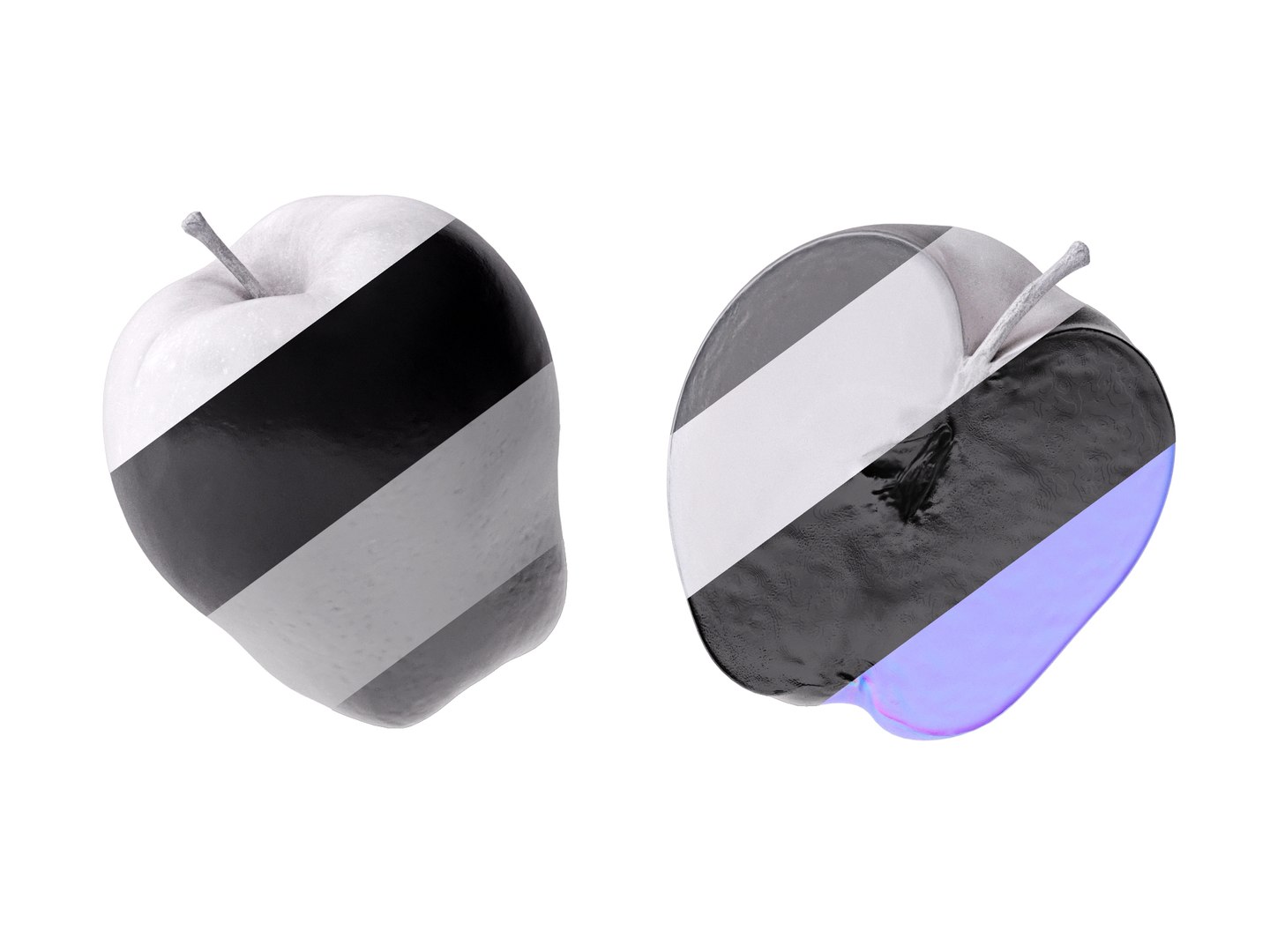 Apple Red Del Model - TurboSquid 2098351