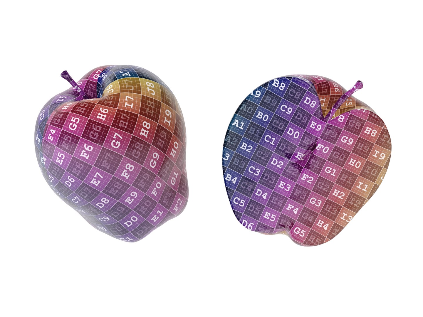 Apple Red Del Model - TurboSquid 2098351