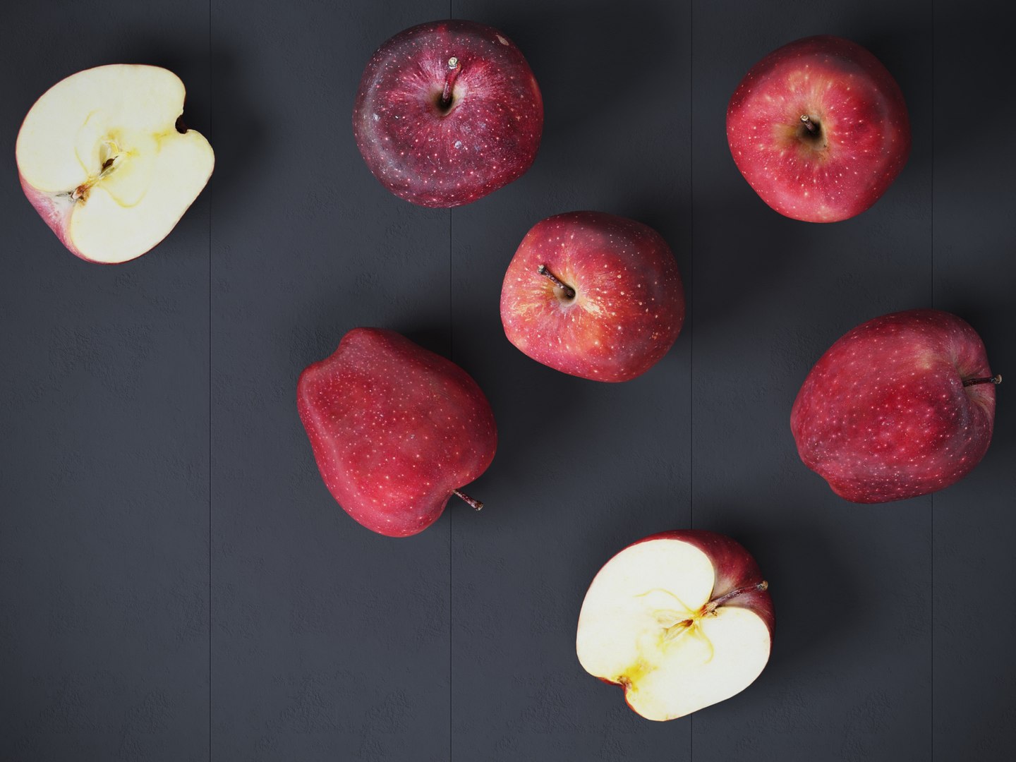 Apple Red Del Model - TurboSquid 2098351