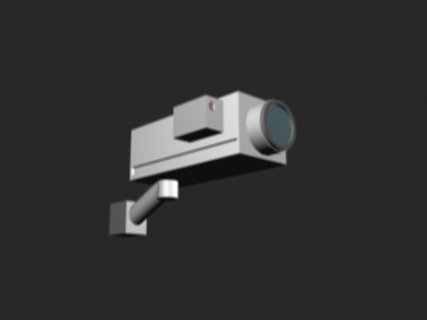 Free 3ds Model High-tech Survelance Camera
