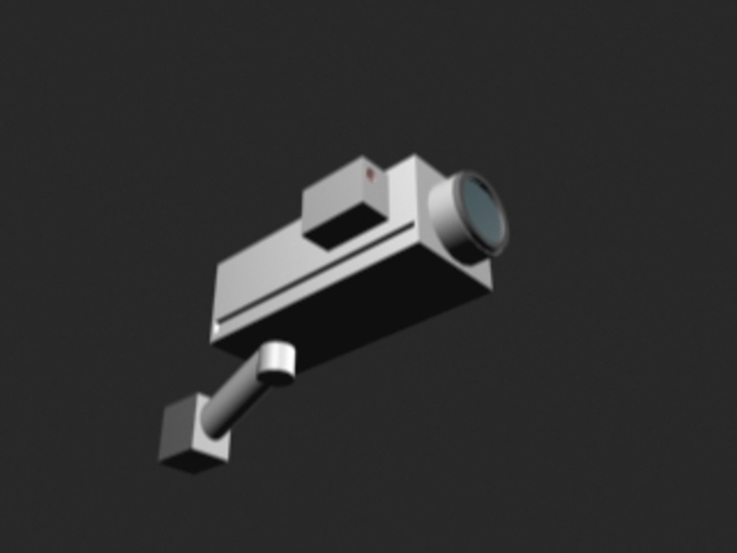 Free 3ds Model High-tech Survelance Camera