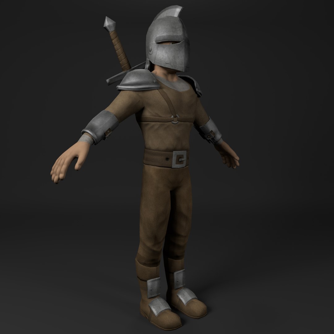 3D Guard Ready Medieval - TurboSquid 1220725