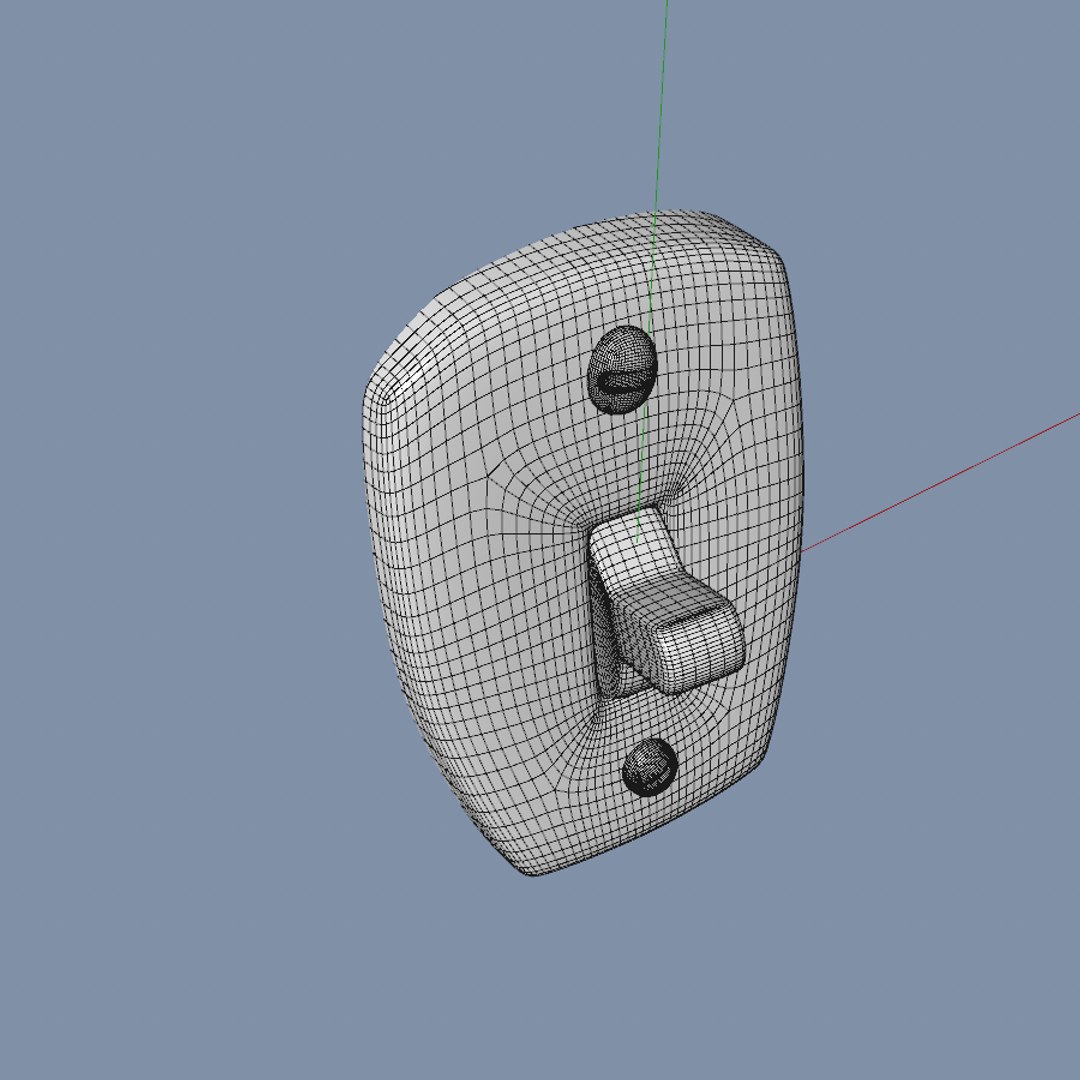 3D Light Switch - TurboSquid 1208094