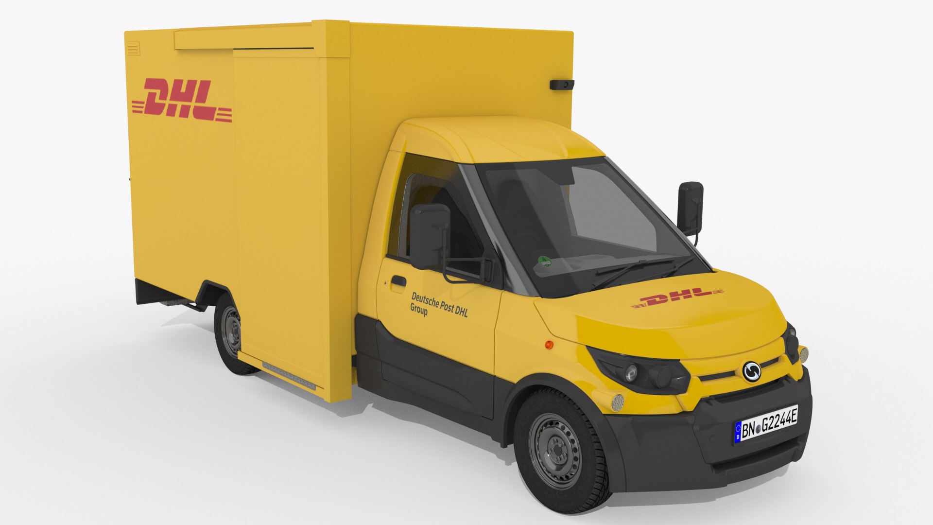 3D Model StreetScooter DHL Giga - TurboSquid 2017421