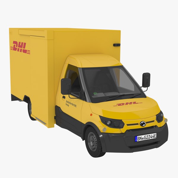 StreetScooter DHL giga 3D-Modell - TurboSquid 2017421