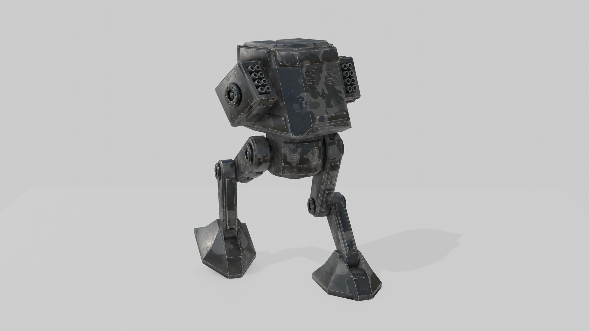 3D Mech F Model - TurboSquid 1855821