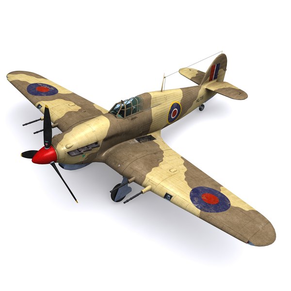 Hawker Hurricane 3D Models for Download | TurboSquid