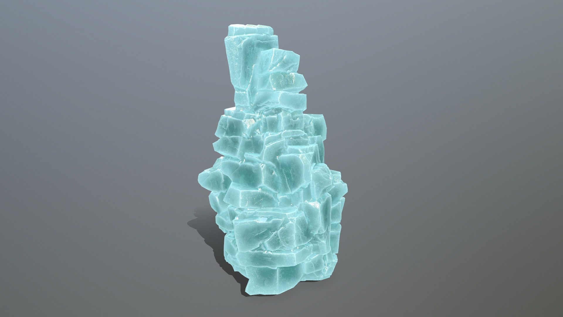 3D Ice Cliff - TurboSquid 2051965