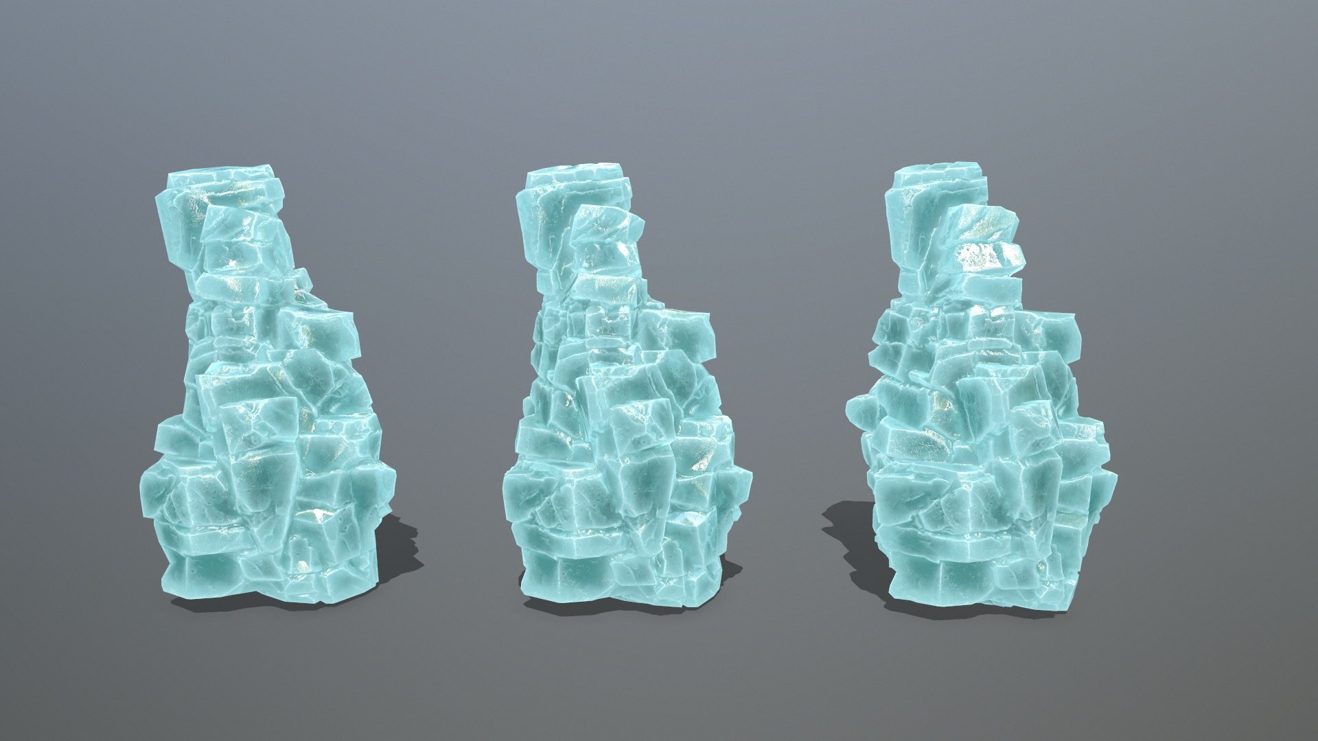 3D Ice Cliff - TurboSquid 2051965