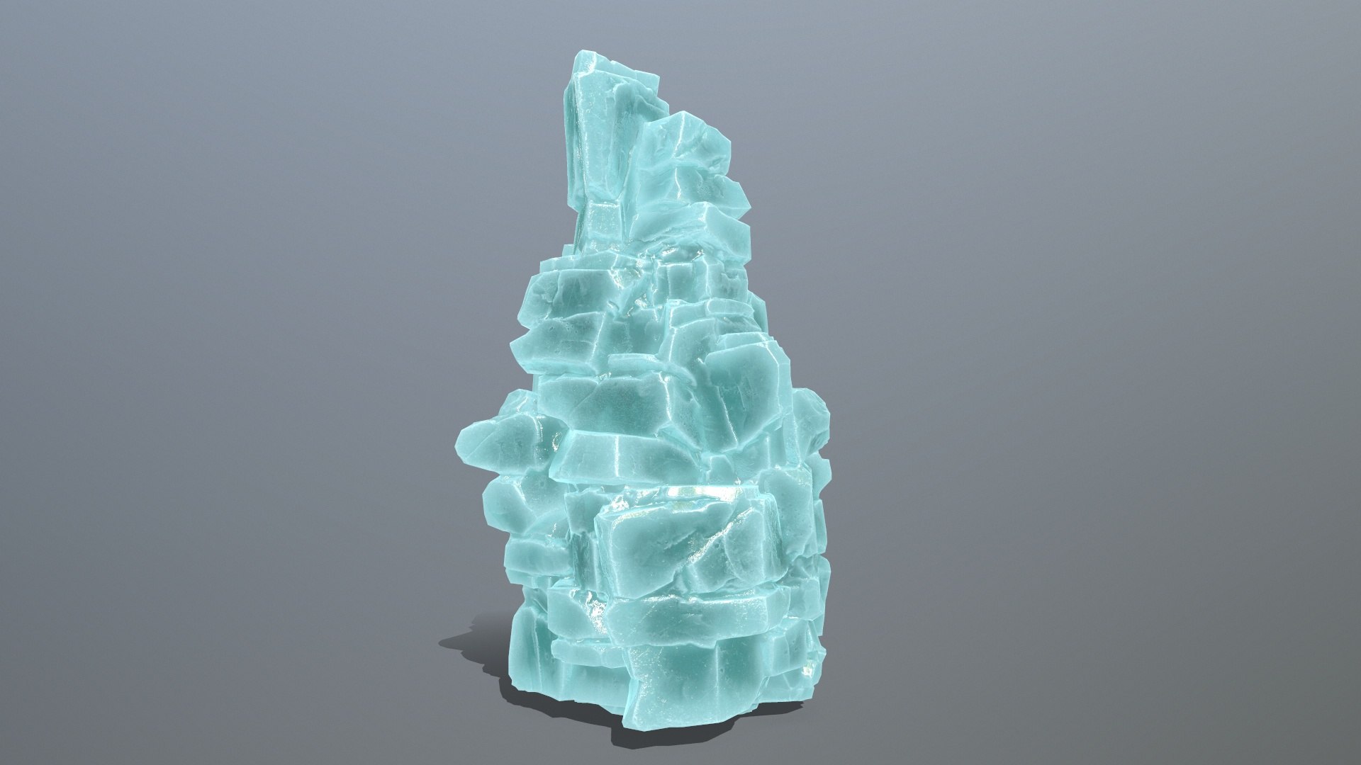 3D Ice Cliff - TurboSquid 2051965