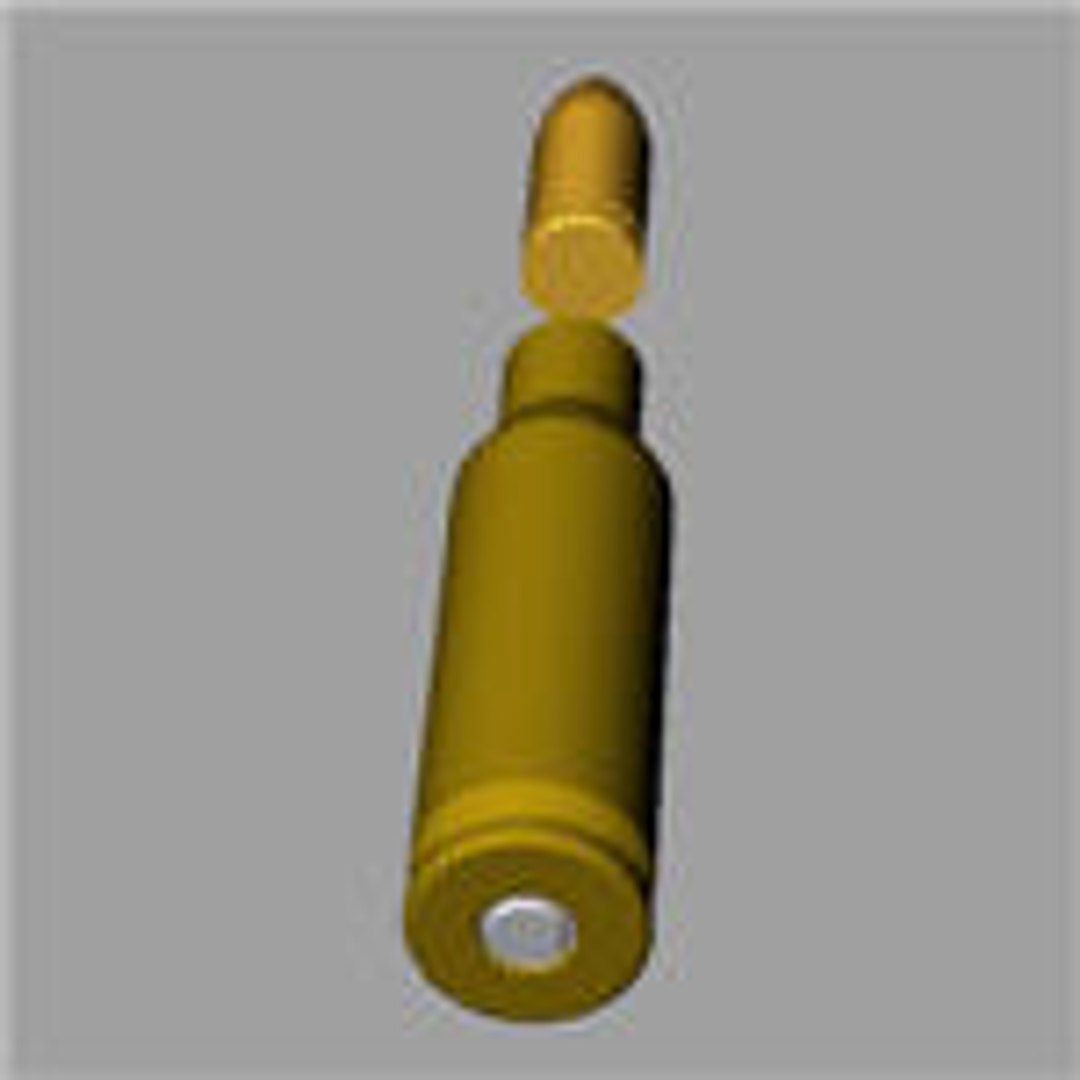 3ds Max 223 Bullet Casing