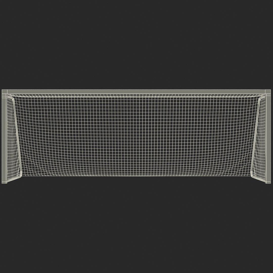 3d soccer goal model