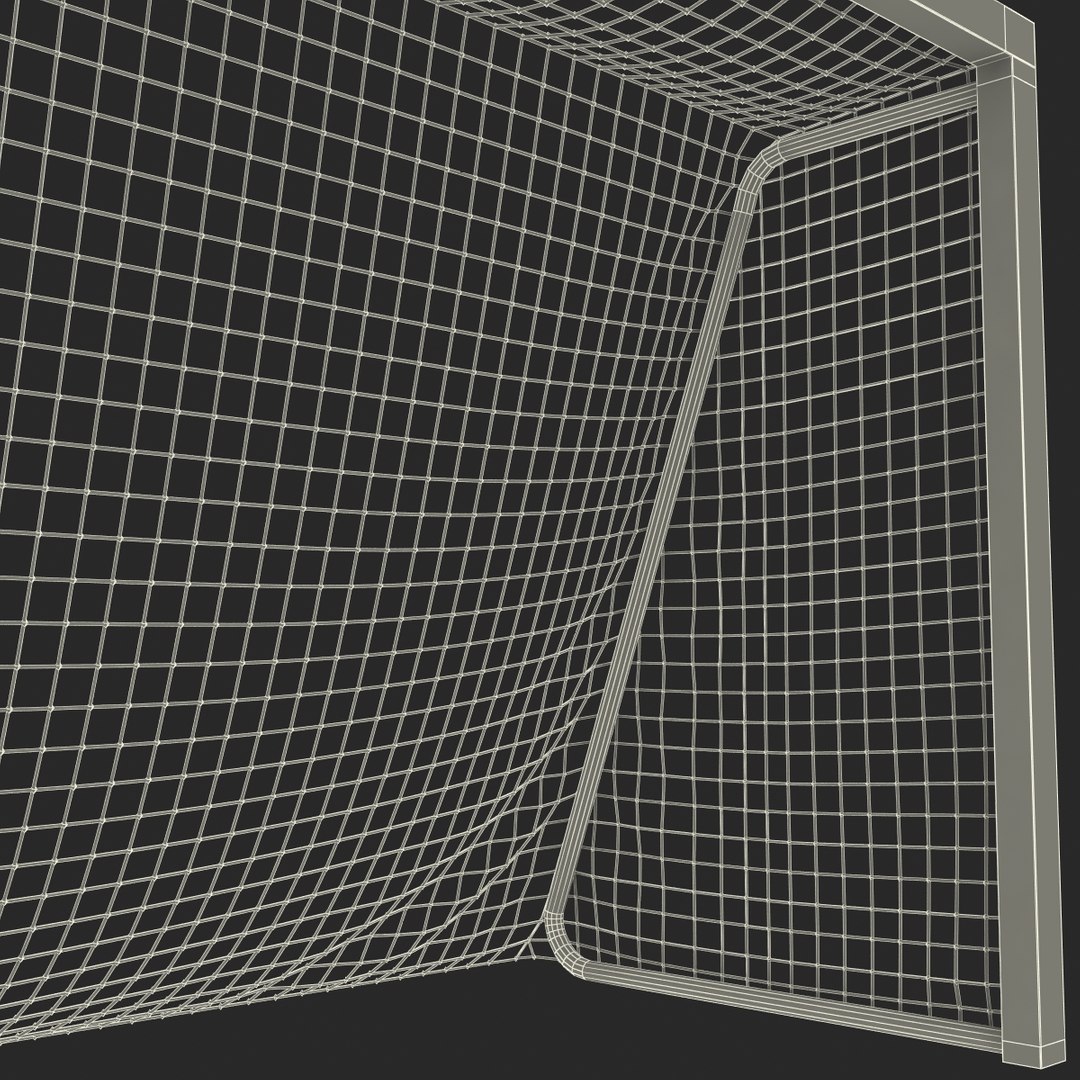 3d soccer goal model
