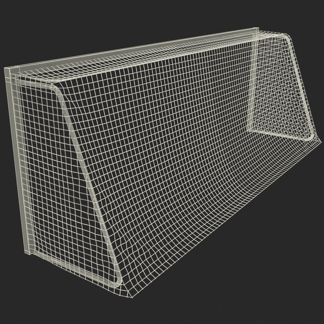 3d soccer goal model