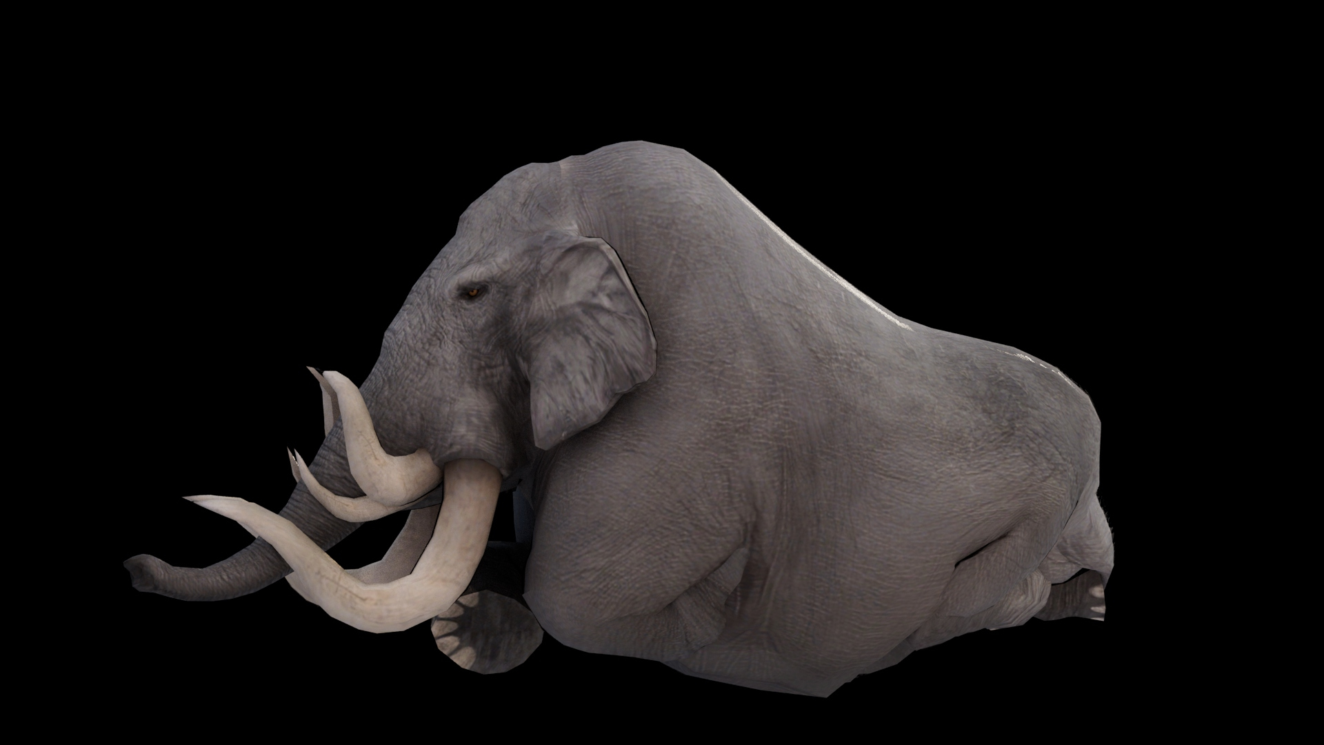 Elephant Animated 3D Model - TurboSquid 2091100