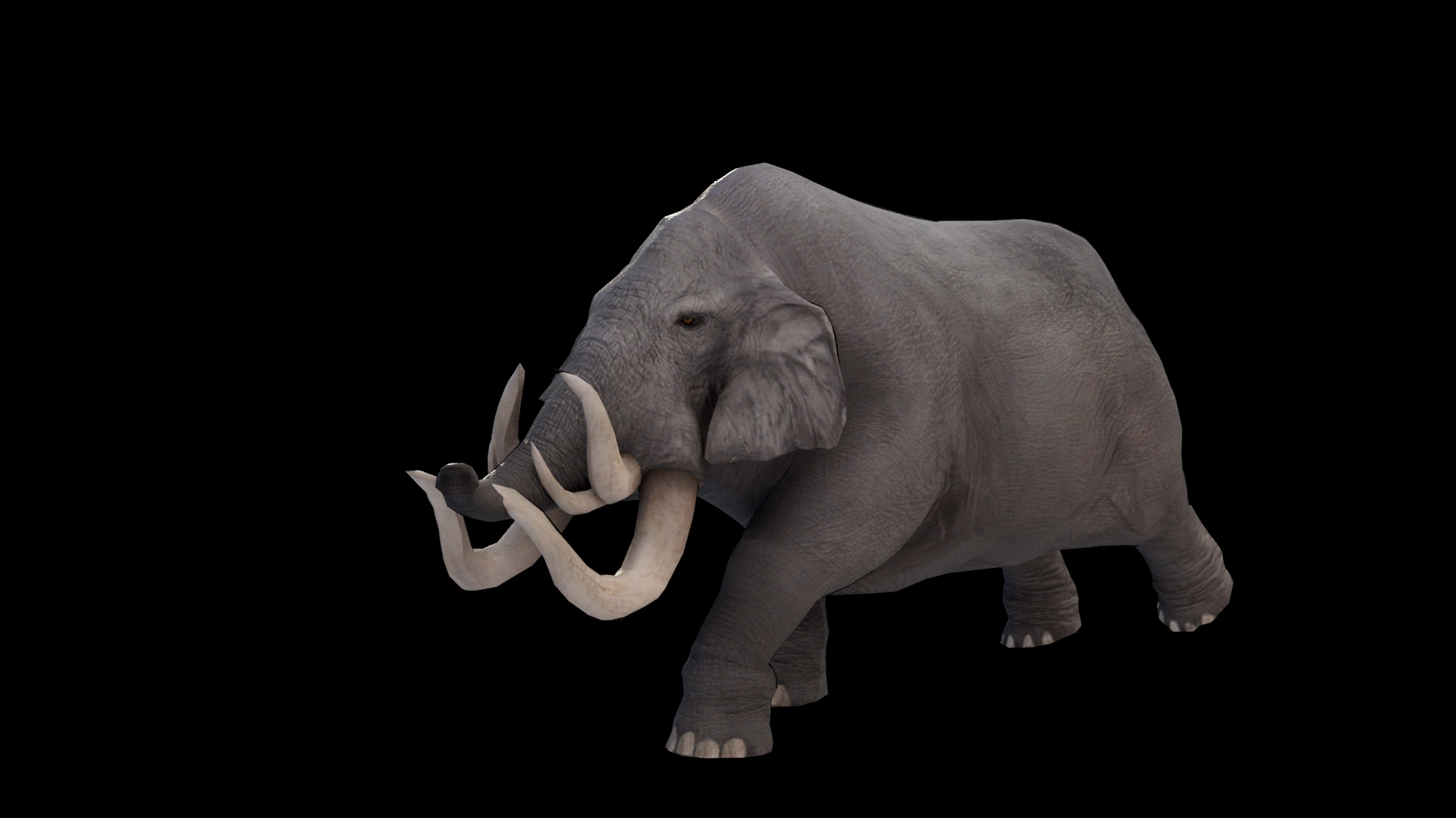 Elephant Animated 3D Model - TurboSquid 2091100