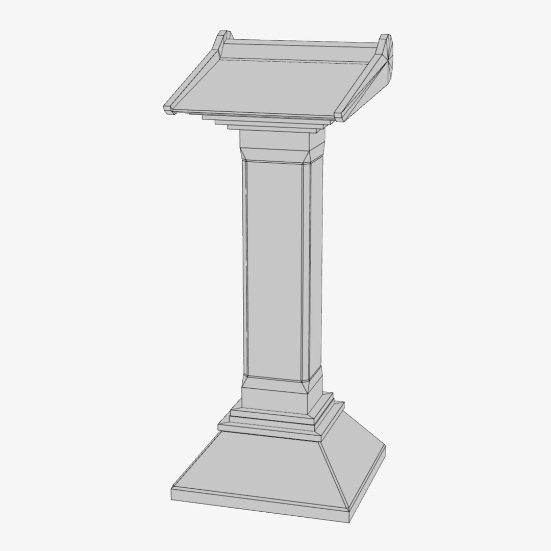 3d Model Of Rostrum Lightwave