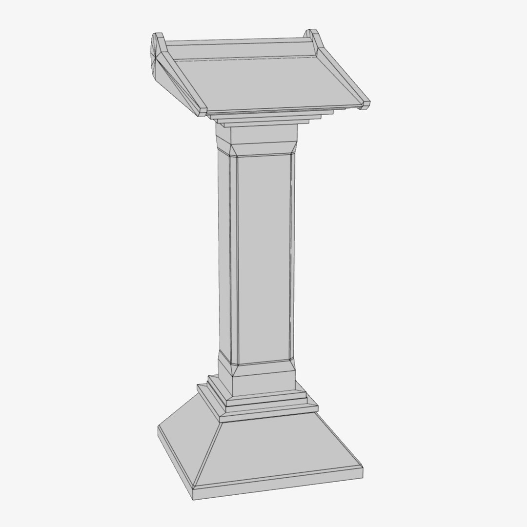 3d Model Of Rostrum Lightwave