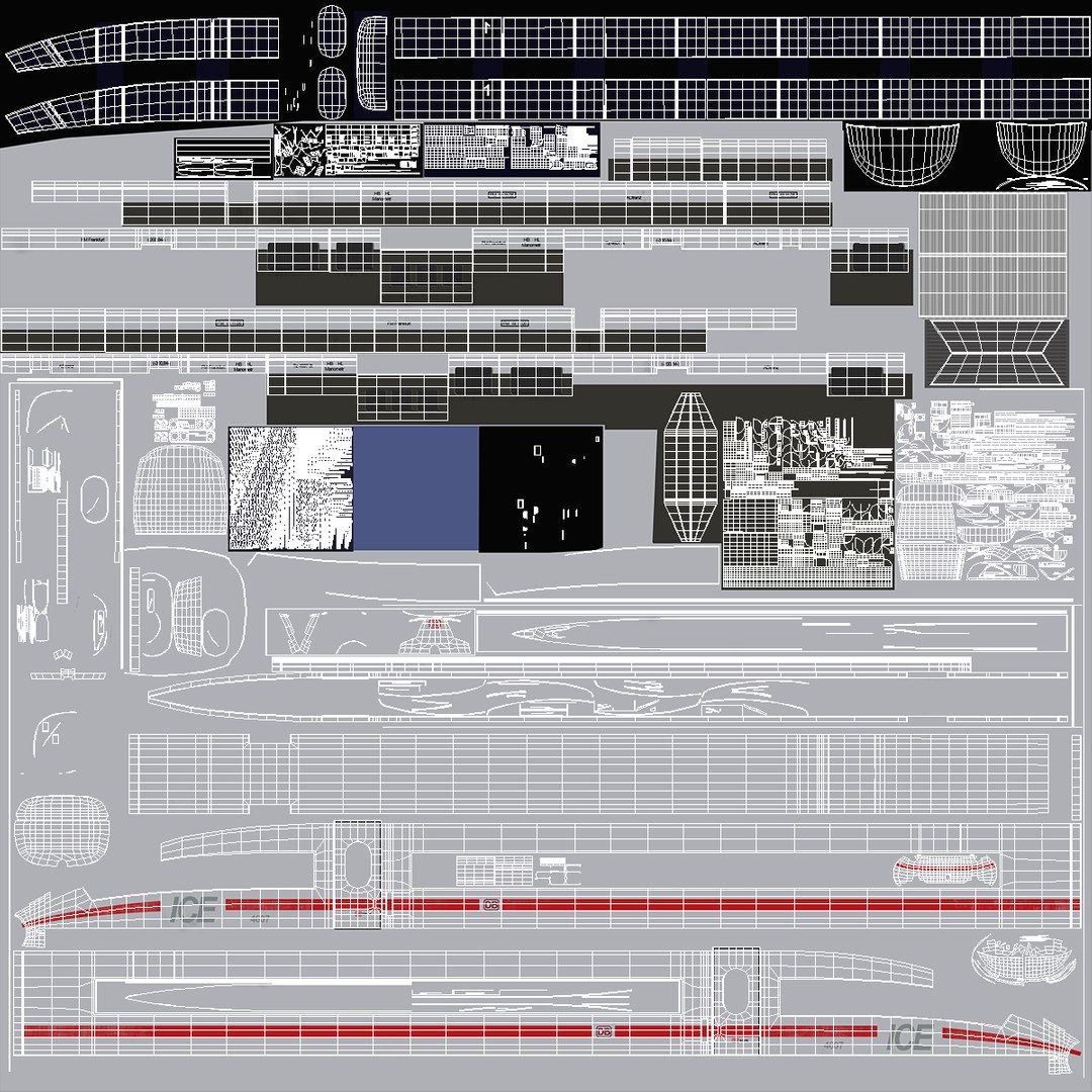 Ice Train Simple Interior 3D - TurboSquid 1851027
