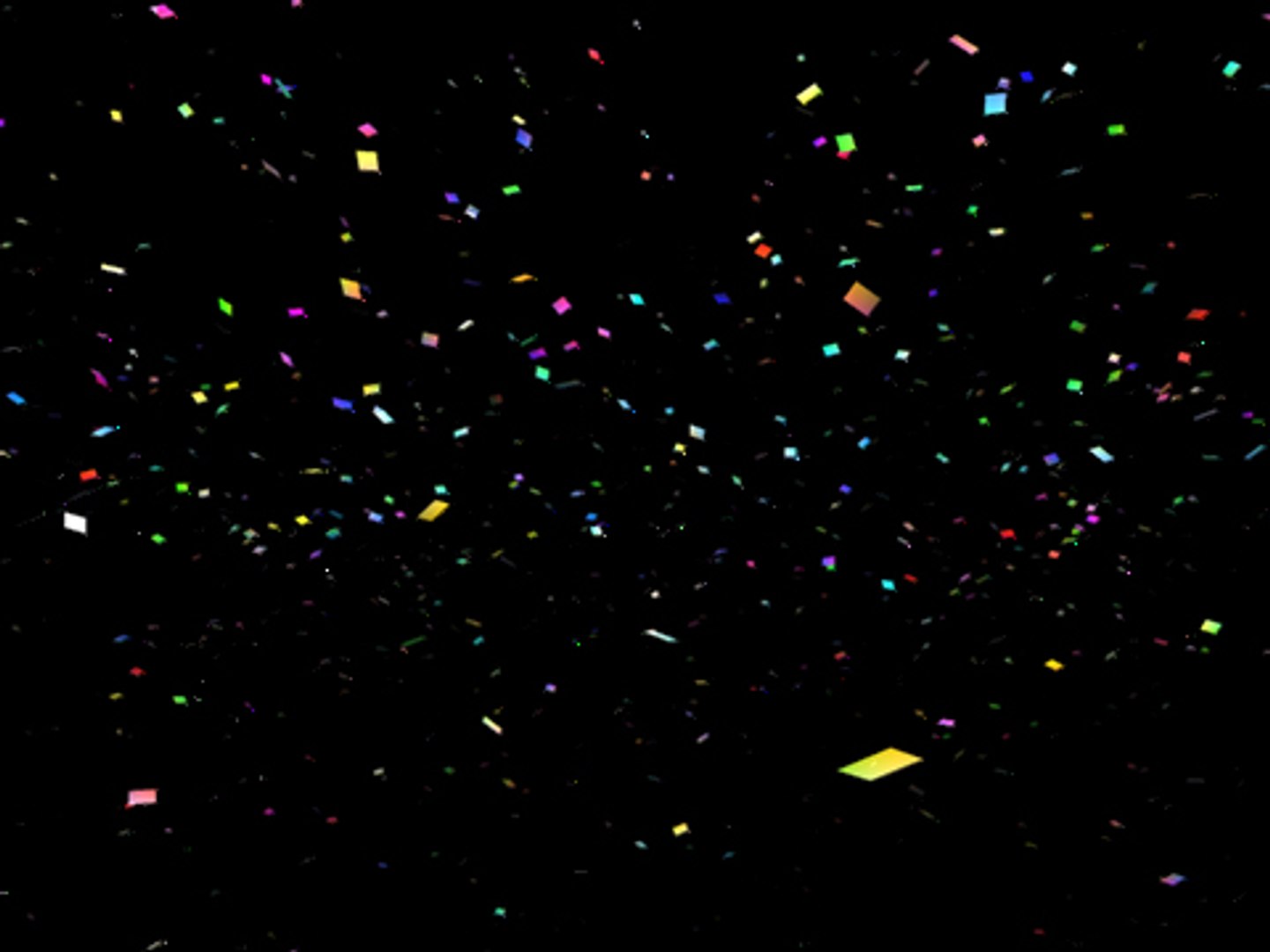 Confetti Celebration Party 3d Model