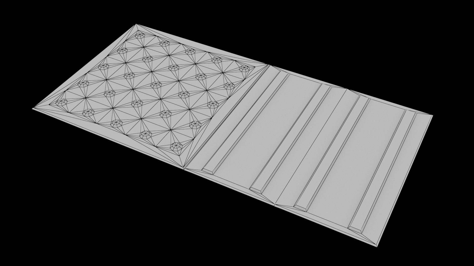 Japanese Braille Block 3D Model - TurboSquid 1644619