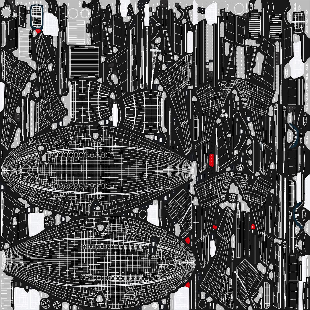 Business Jet Plane Black No Chassis 3D - TurboSquid 2384593