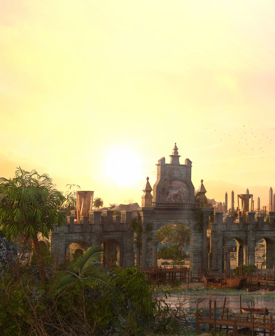 Tower Of Babel Environment Model - TurboSquid 2237289