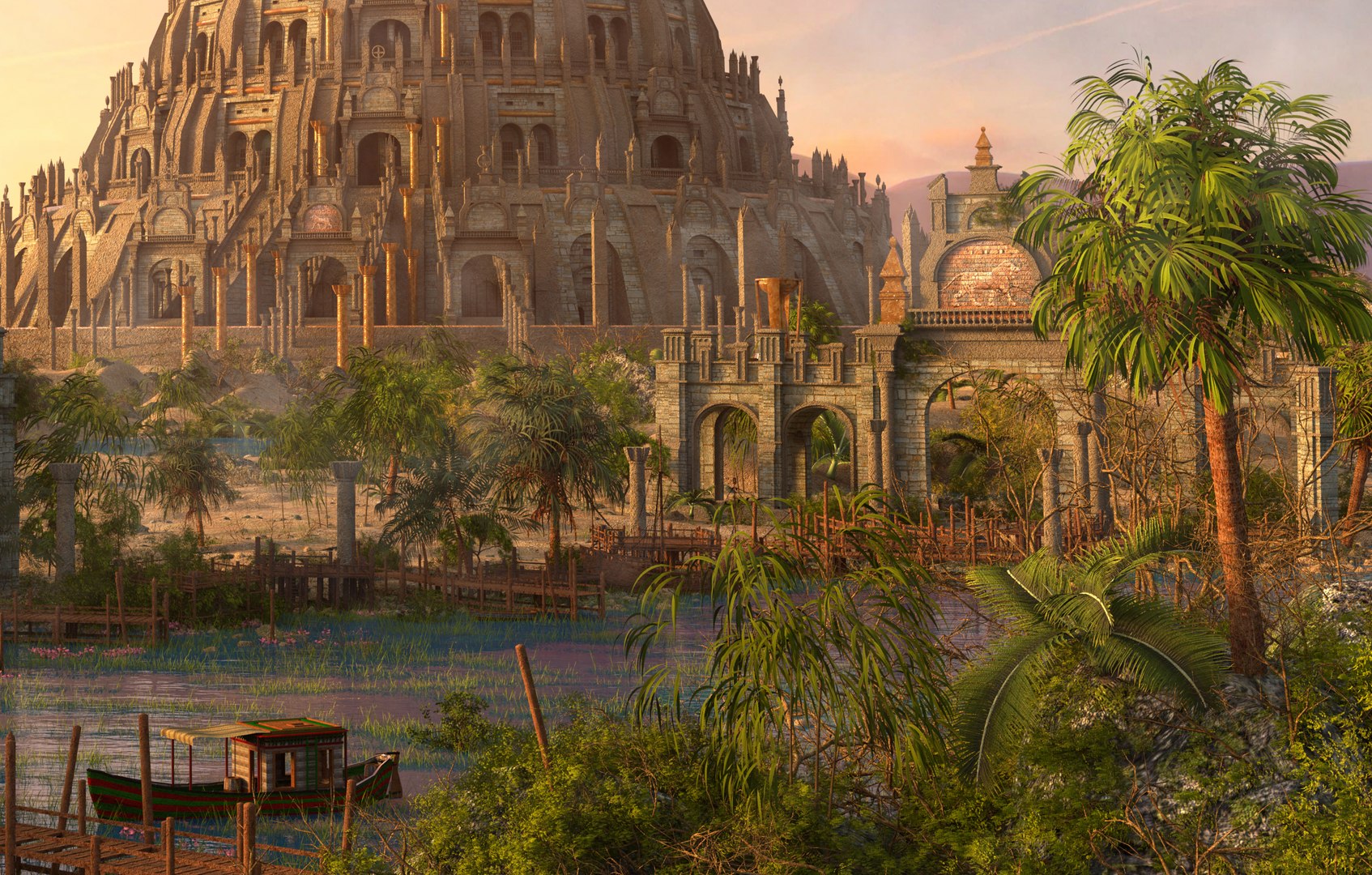 Tower Of Babel Environment Model - TurboSquid 2237289