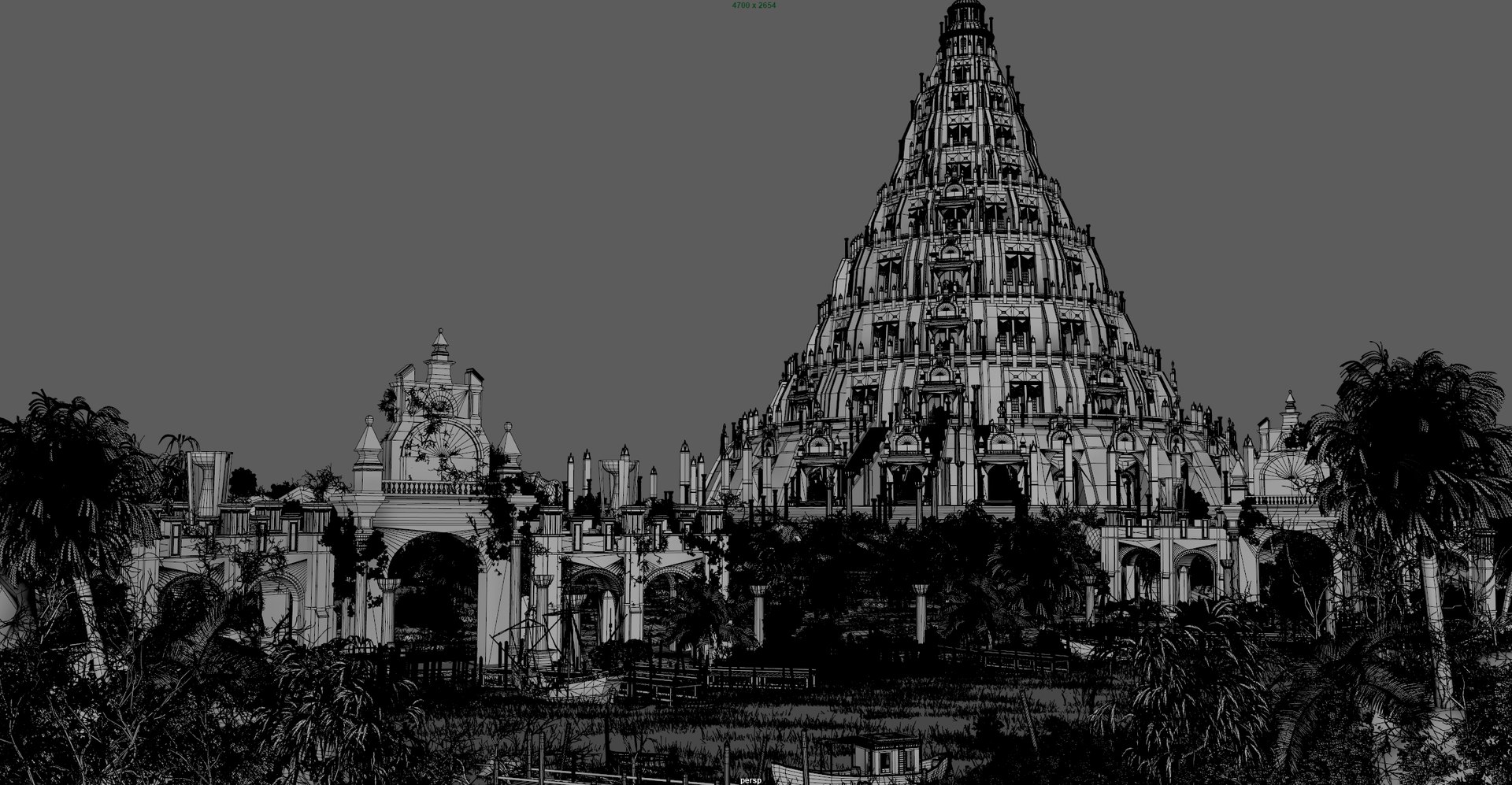 Tower Of Babel Environment Model - TurboSquid 2237289