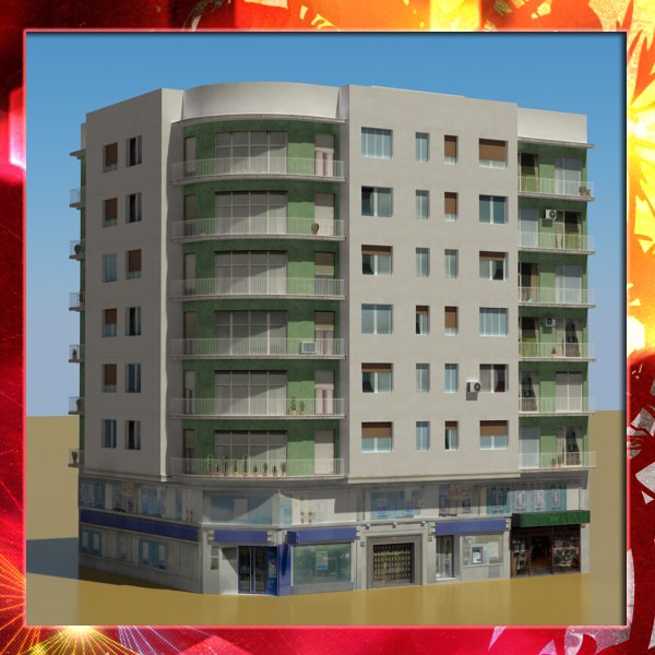 modelo 3d Edificio 31 - TurboSquid 731590