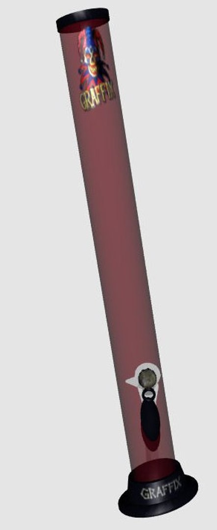 Water Pipe Graffix 3d Model