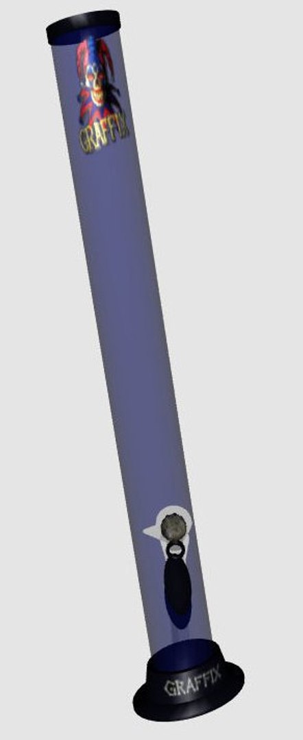 Water Pipe Graffix 3d Model