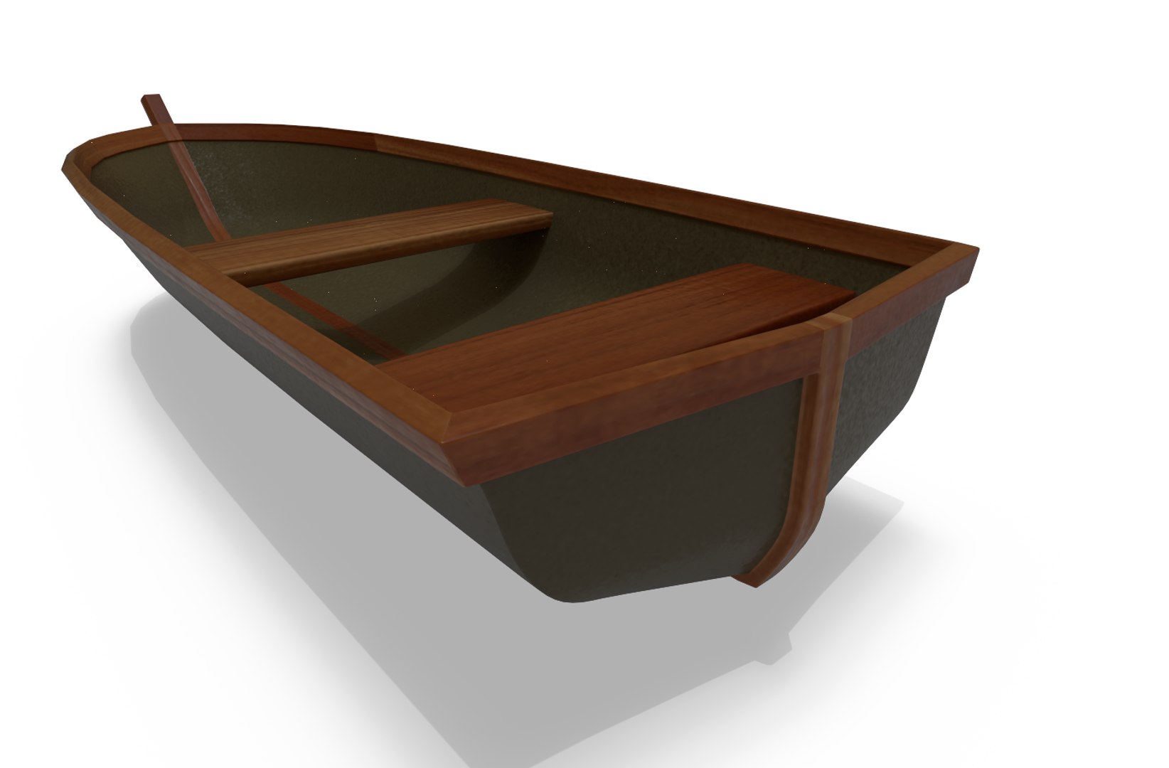 Small Row Boat Model - TurboSquid 1509257