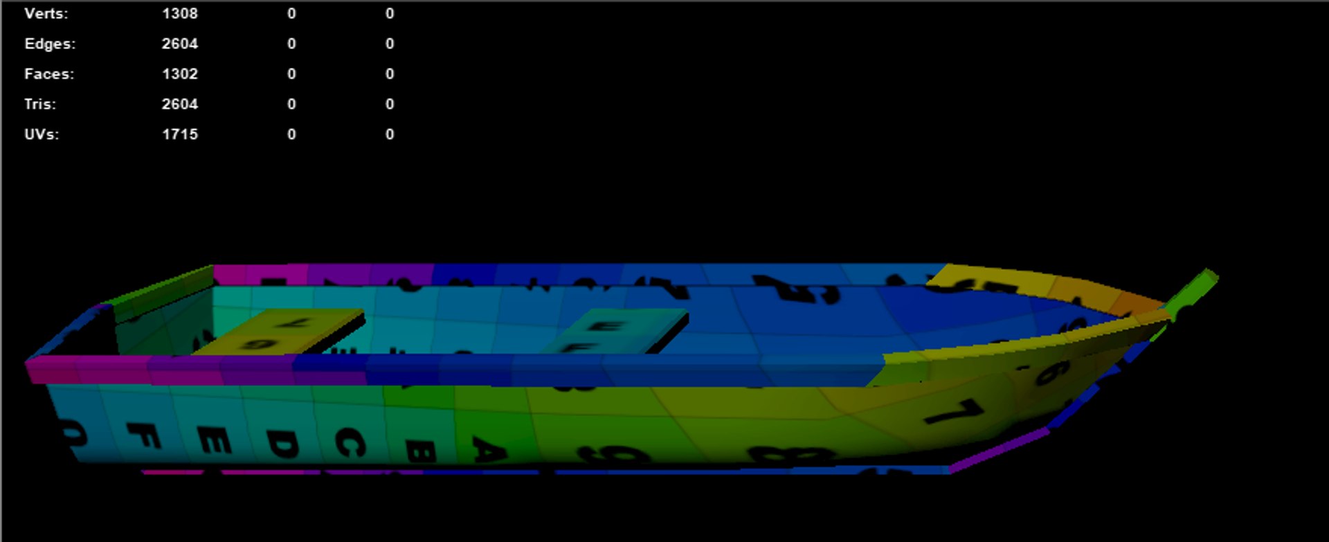 Small Row Boat Model - TurboSquid 1509257