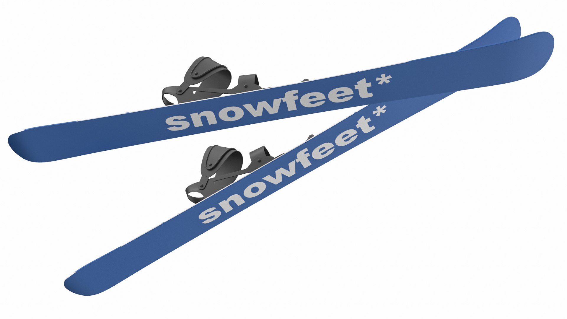 Snow Skis 01 Model - TurboSquid 2185058