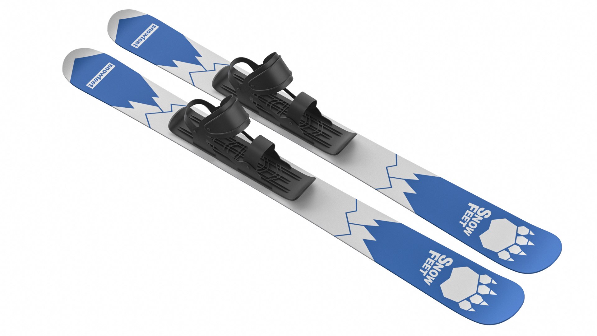 Snow Skis 01 Model - TurboSquid 2185058