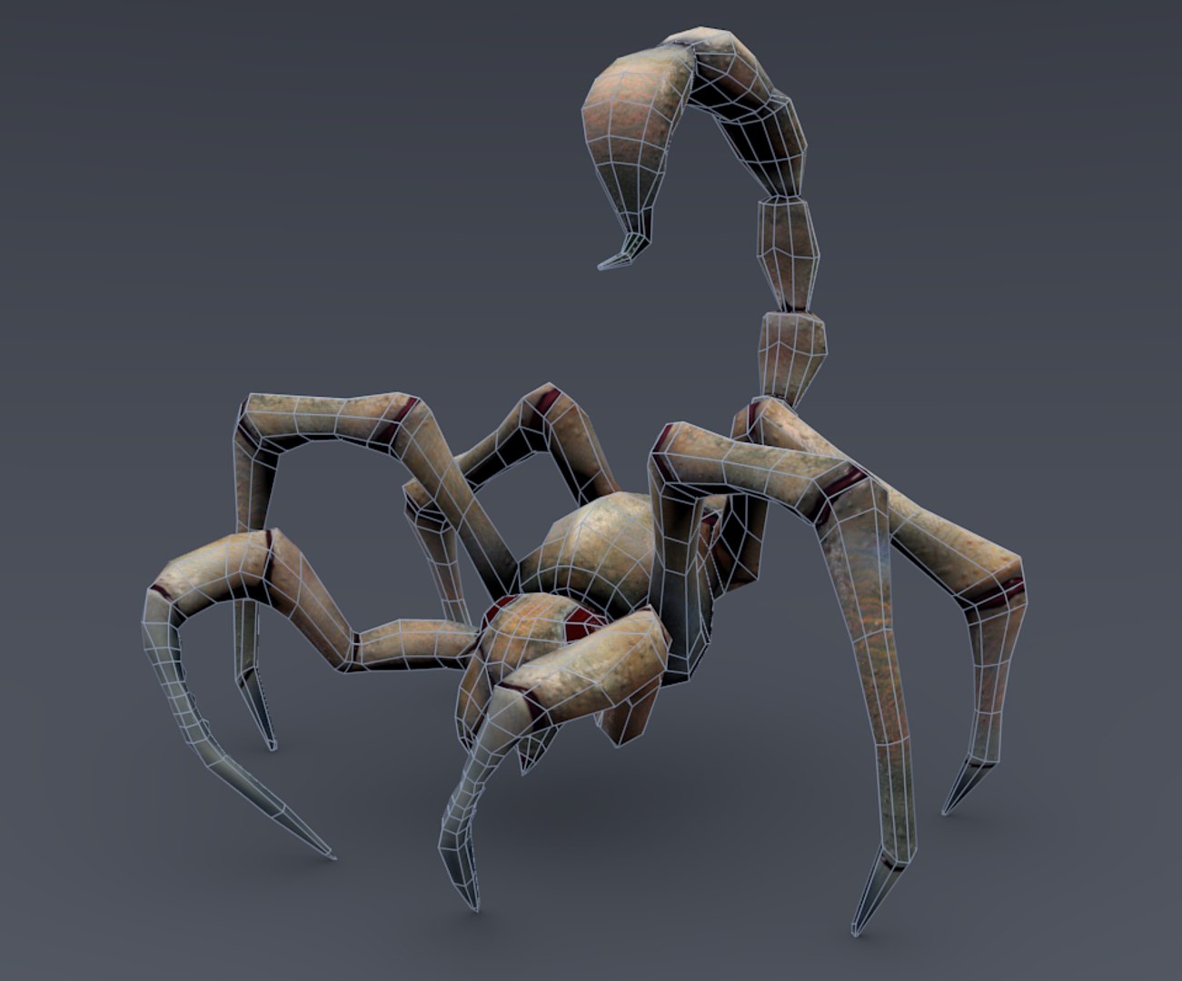 3d Model Insectoid Monster