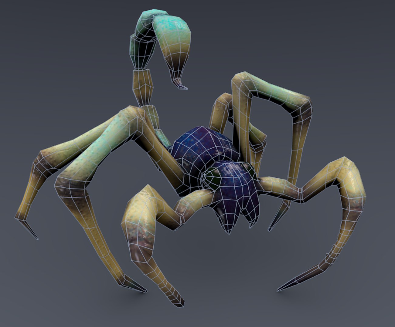 3d Model Insectoid Monster