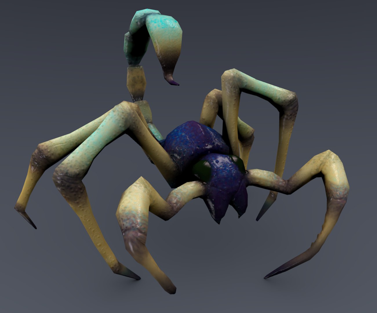 3d Model Insectoid Monster